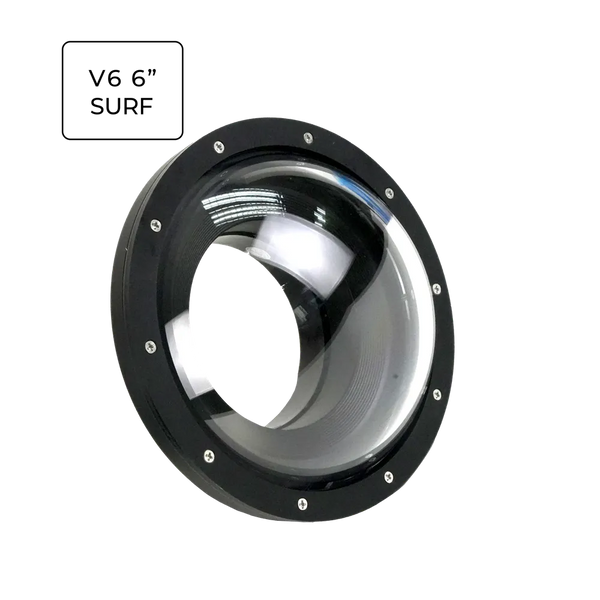 Sea Frogs Salted Line V6 6"/8" Acrylic/Glass Dome Ports – seafrogs