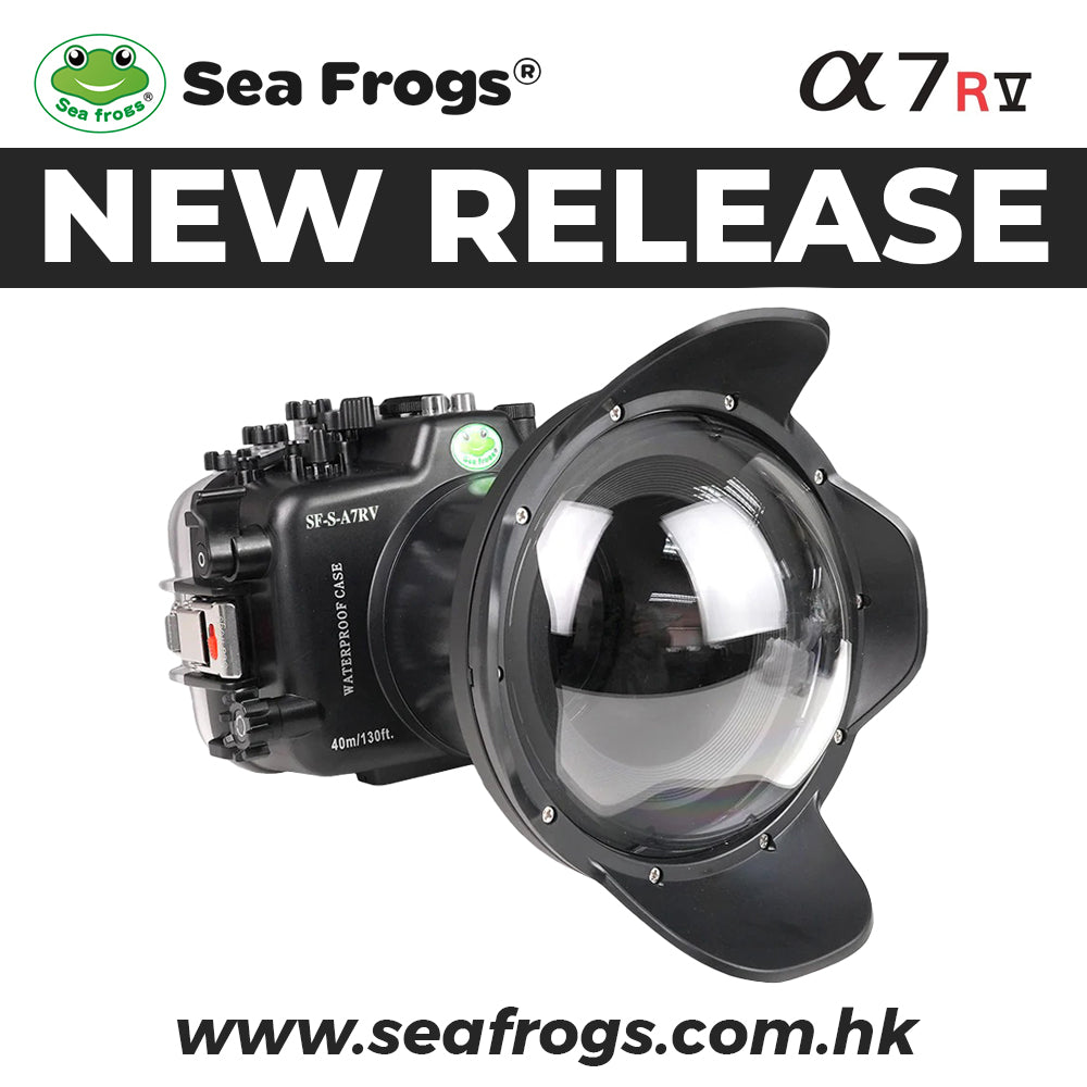 NEW RELEASE! SONY A7R V Sea Frogs Waterproof Camera Housing – seafrogs