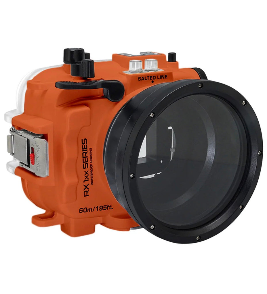 SeaFrogs RX1xx Salted Line series for Sony RX100 VI VII cameras Orange ...