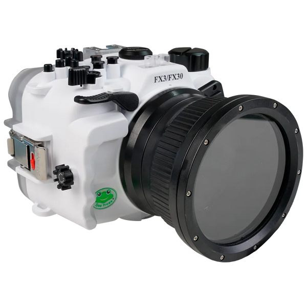 SL Sea Frogs Housing for Sony FX3/FX30|HDMI|4'' Glass Flat Port – seafrogs