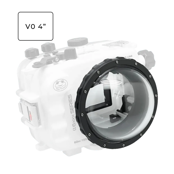 KitDive Salted Line V0 4" Acrylic Dome Ports for Underwater Housings ...