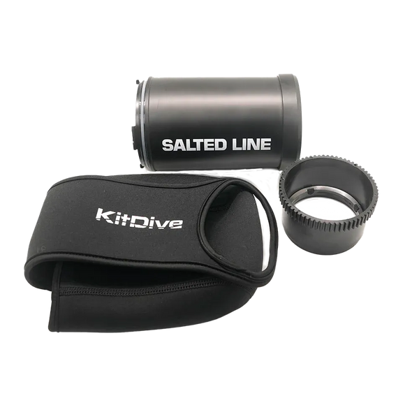 KitDive 67mm Glass Flat Ports for Sony A6xxx Salted Line Housing with E ...