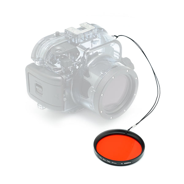 KitDive 67mm Red Filter for underwater photography (Wet) – seafrogs
